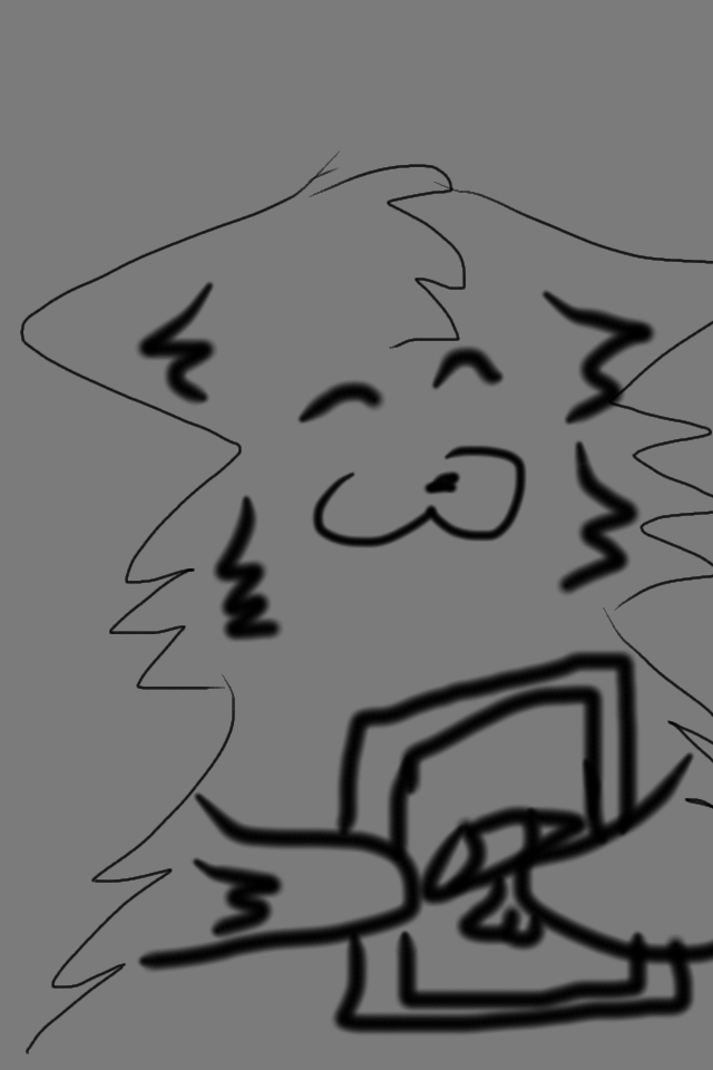 random wolf random speedpaint - ibisPaint