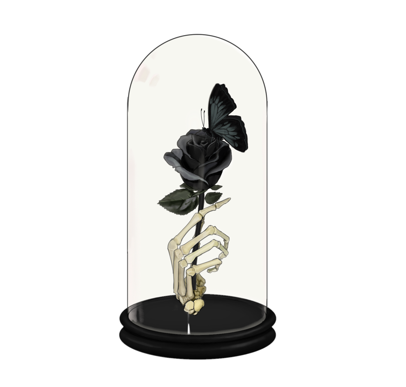 Skeleton rose dome - ibisPaint