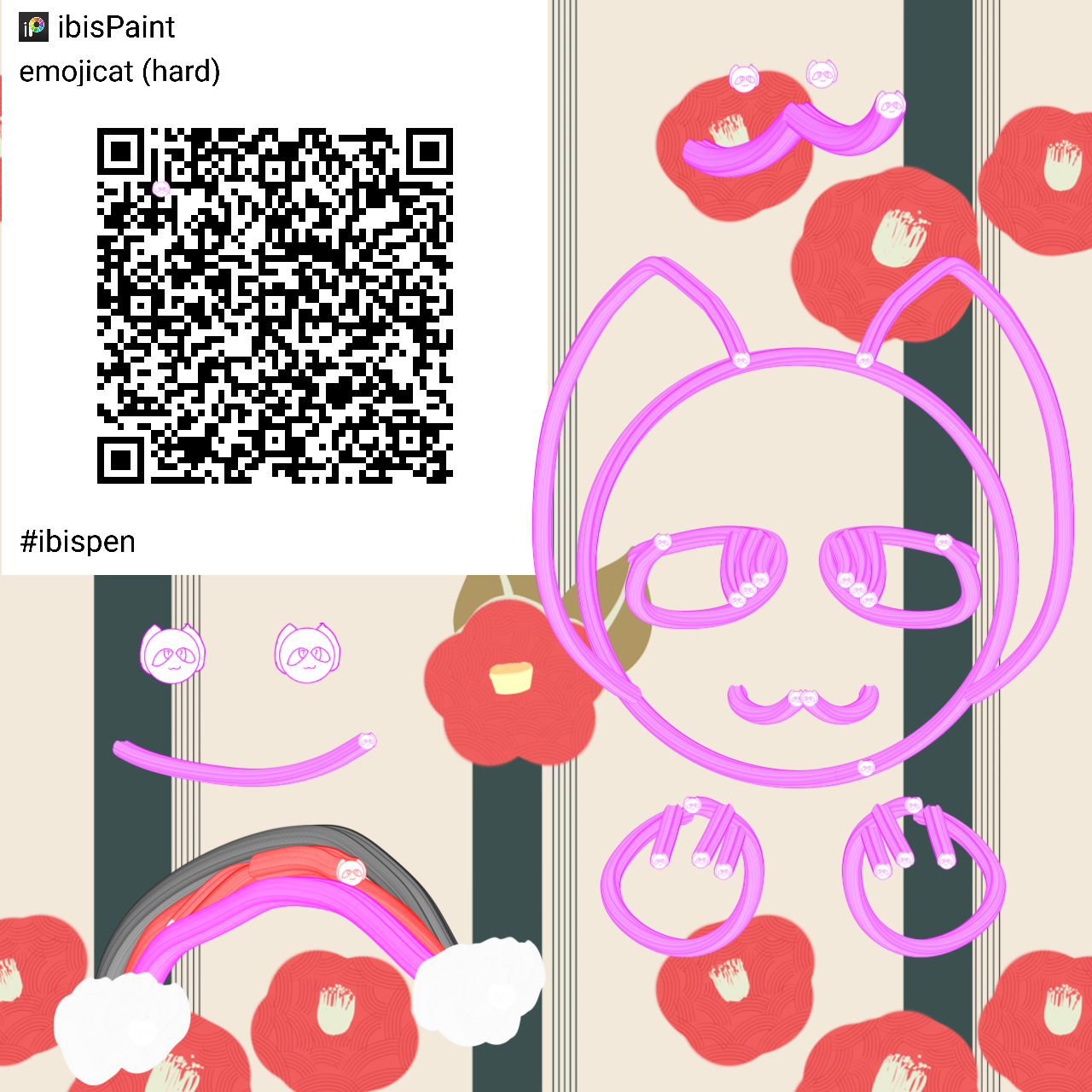 emojicat (hard) - ibisPaint