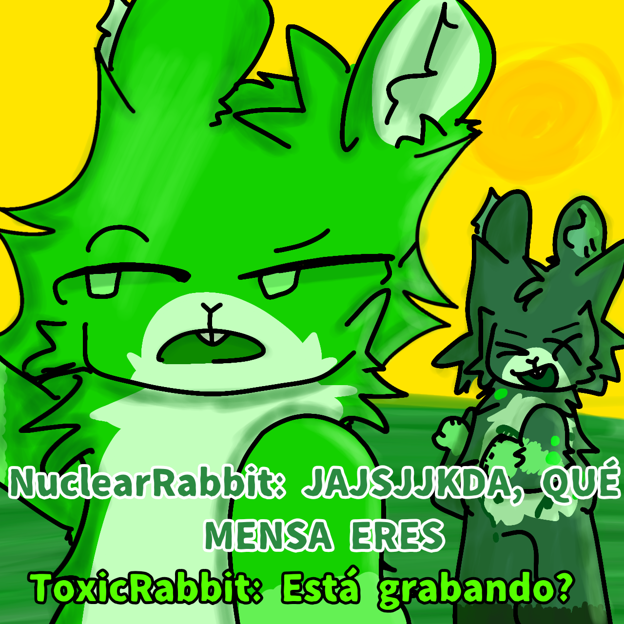 Toxic y Nuclear! - ibisPaint