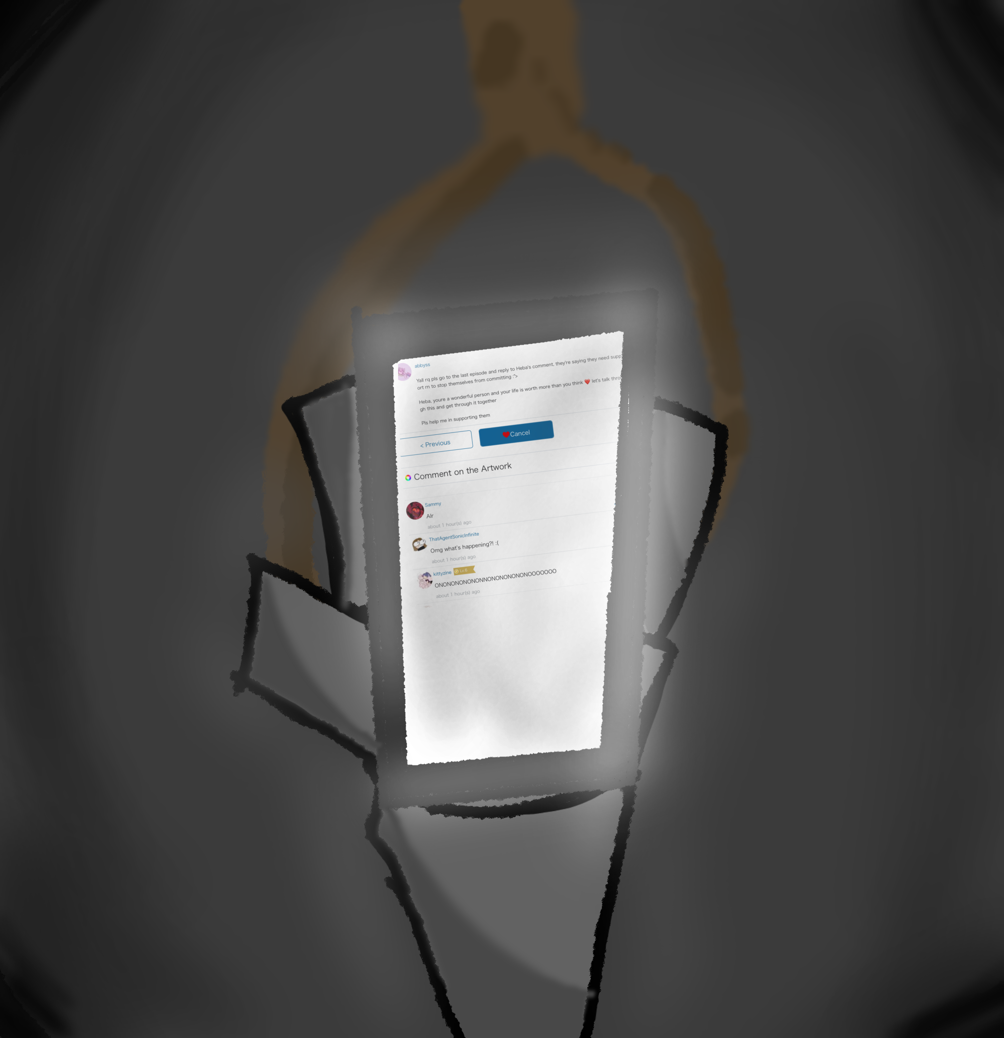 My suicide journey pt2 - ibisPaint