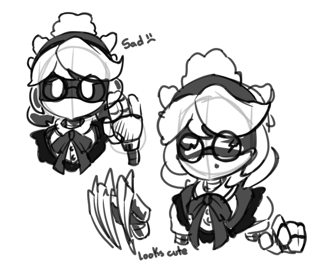 practice V maid - ibisPaint