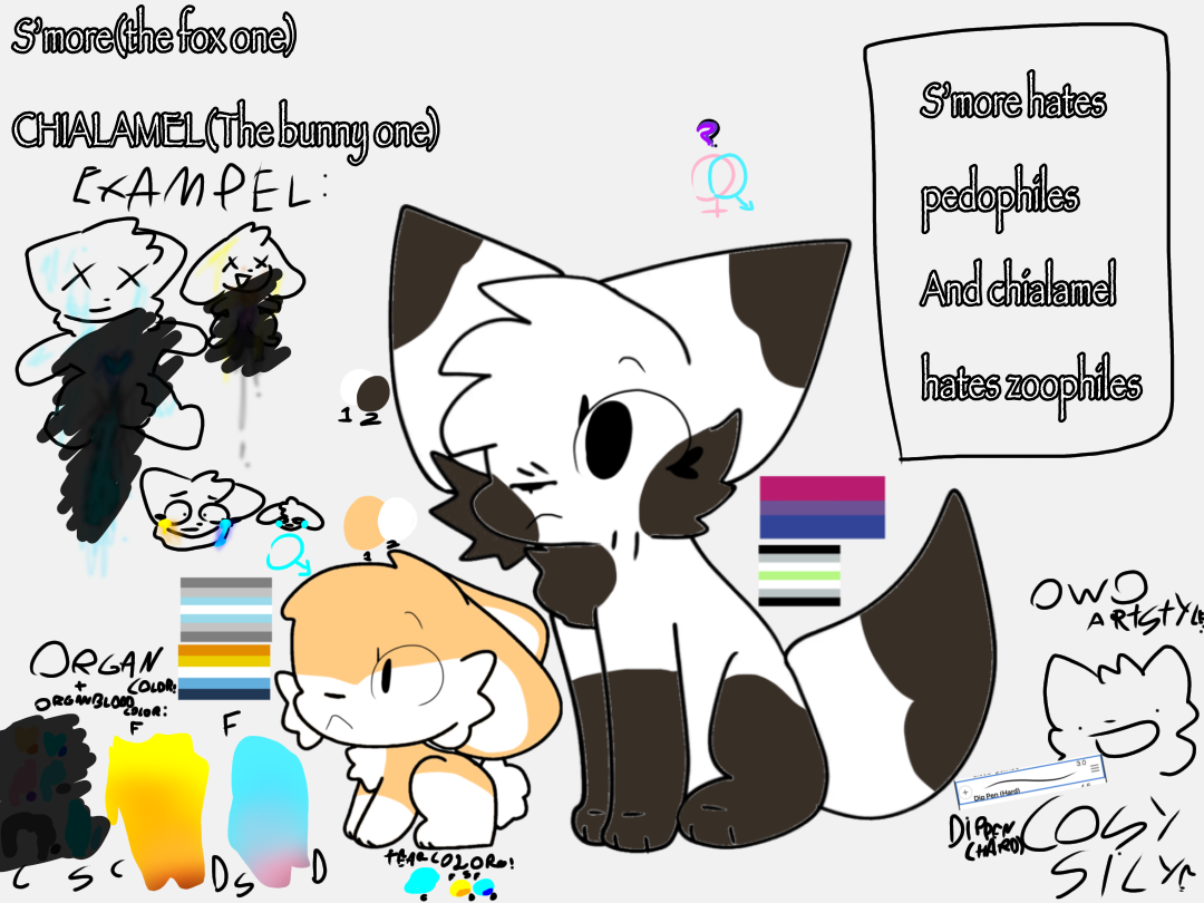 Cloud made a oc reference - ibisPaint