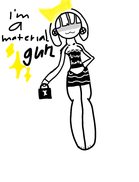 she's a material gurl - ibisPaint