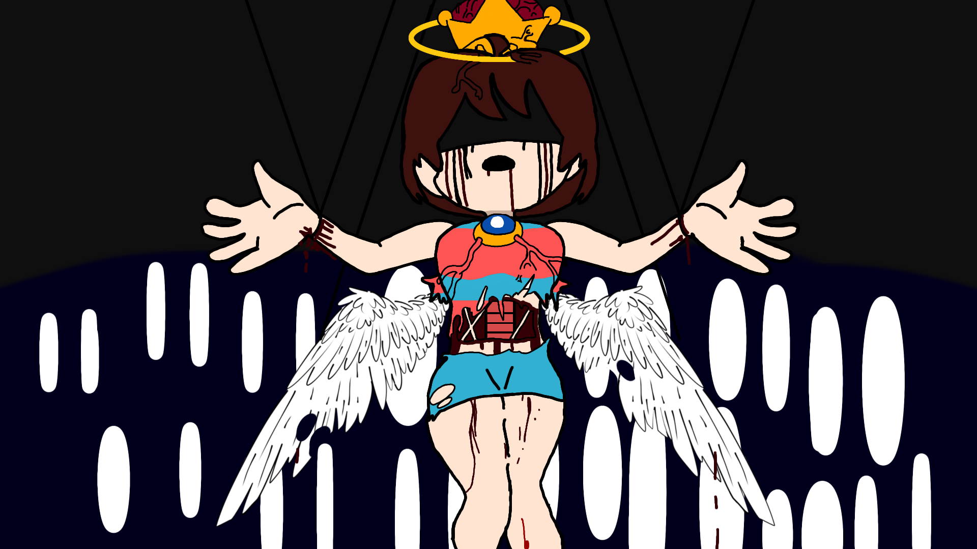 All Stars Frisk Act 3 - ibisPaint