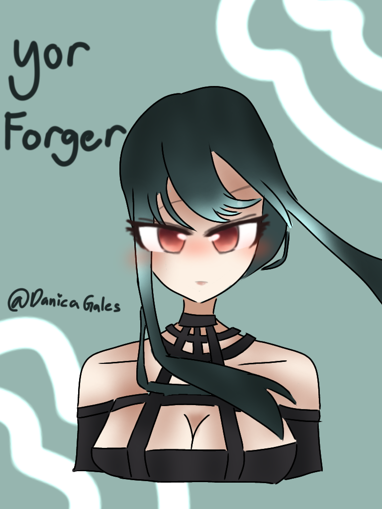 Yor Forger drawing - ibisPaint
