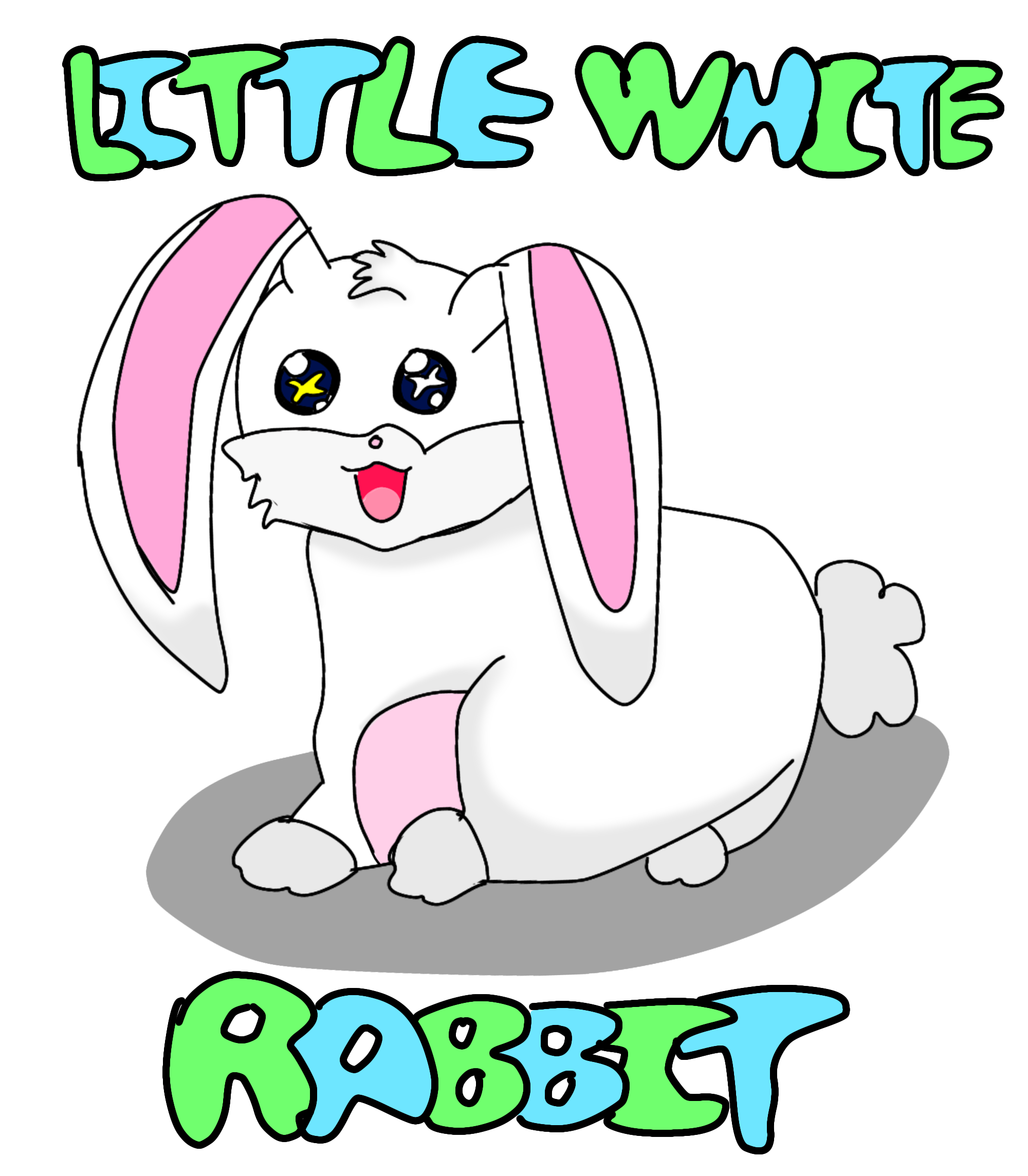 Little White Rabbit - ibisPaint