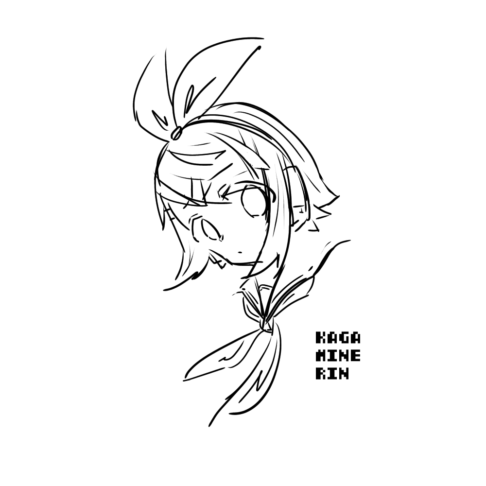鏡音リン Kagamine Rin - ibisPaint