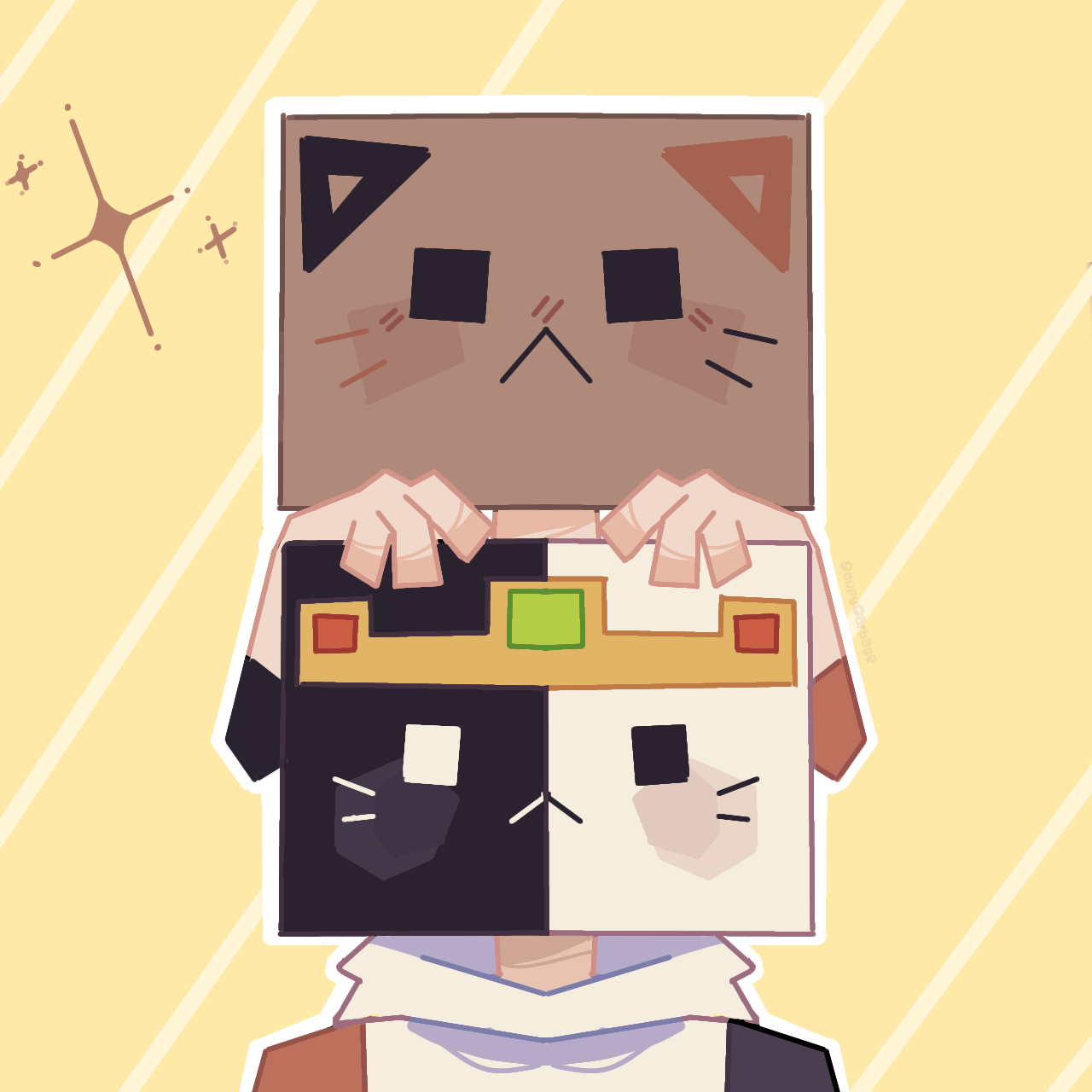 Crumb and Ranboo - ibisPaint