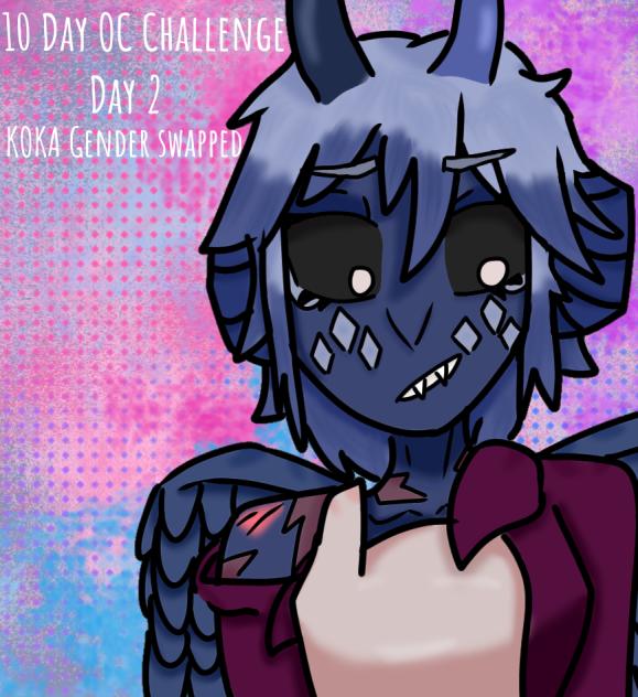 Day 2, KOKA Gender swapped! - ibisPaint