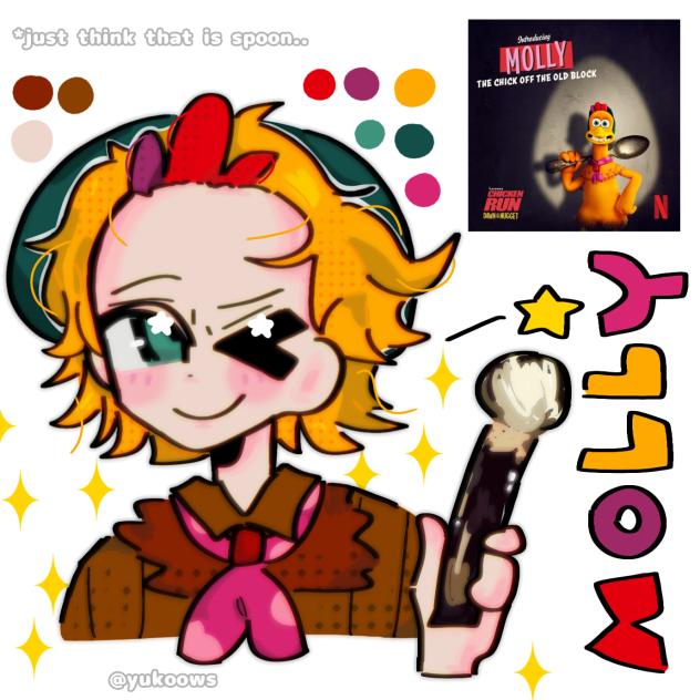 Molly (Chicken run -Dawn of the nuggets) - ibisPaint