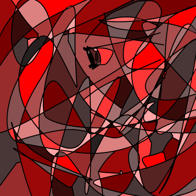 shattered red - ibisPaint