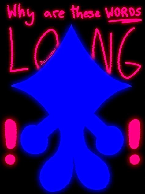 WH7 4R3 TH3S3 W0RDS L0NG! - ibisPaint