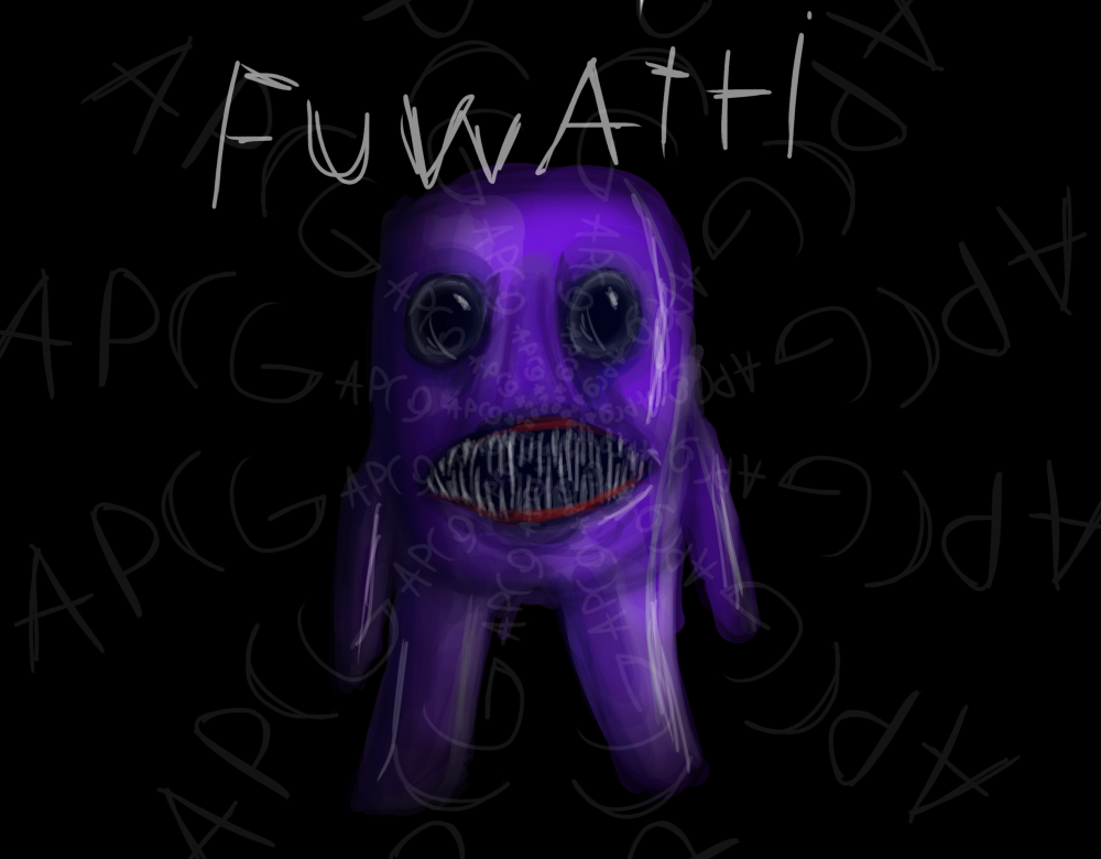 Blue demon fuwatti drawing! - ibisPaint
