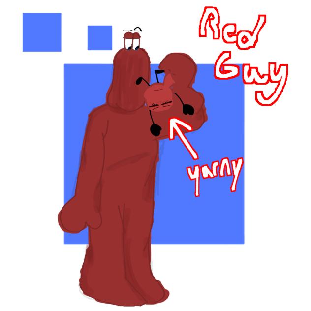 Red guy and his object - ibisPaint