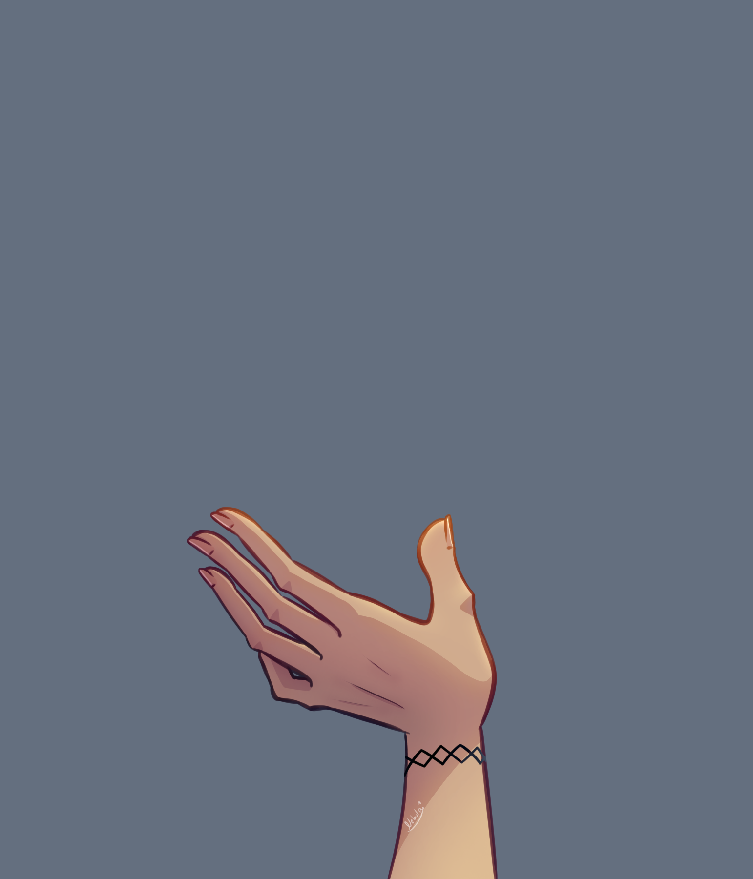 Draw a Hand Collab - ibisPaint