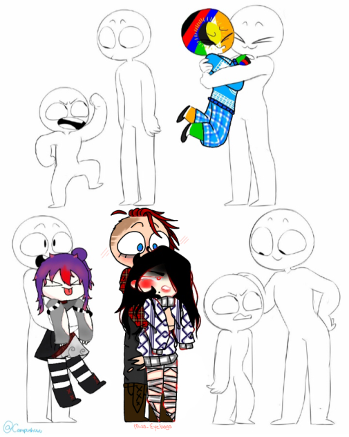 Tall vs Small collab - ibisPaint