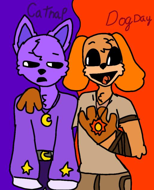 catnap X dogday friends - ibisPaint