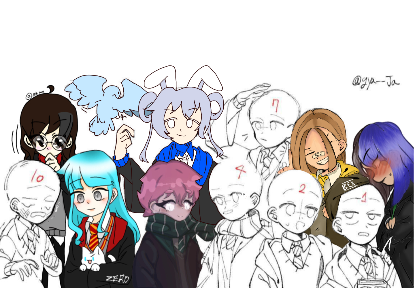 Hogwarts collab - ibisPaint