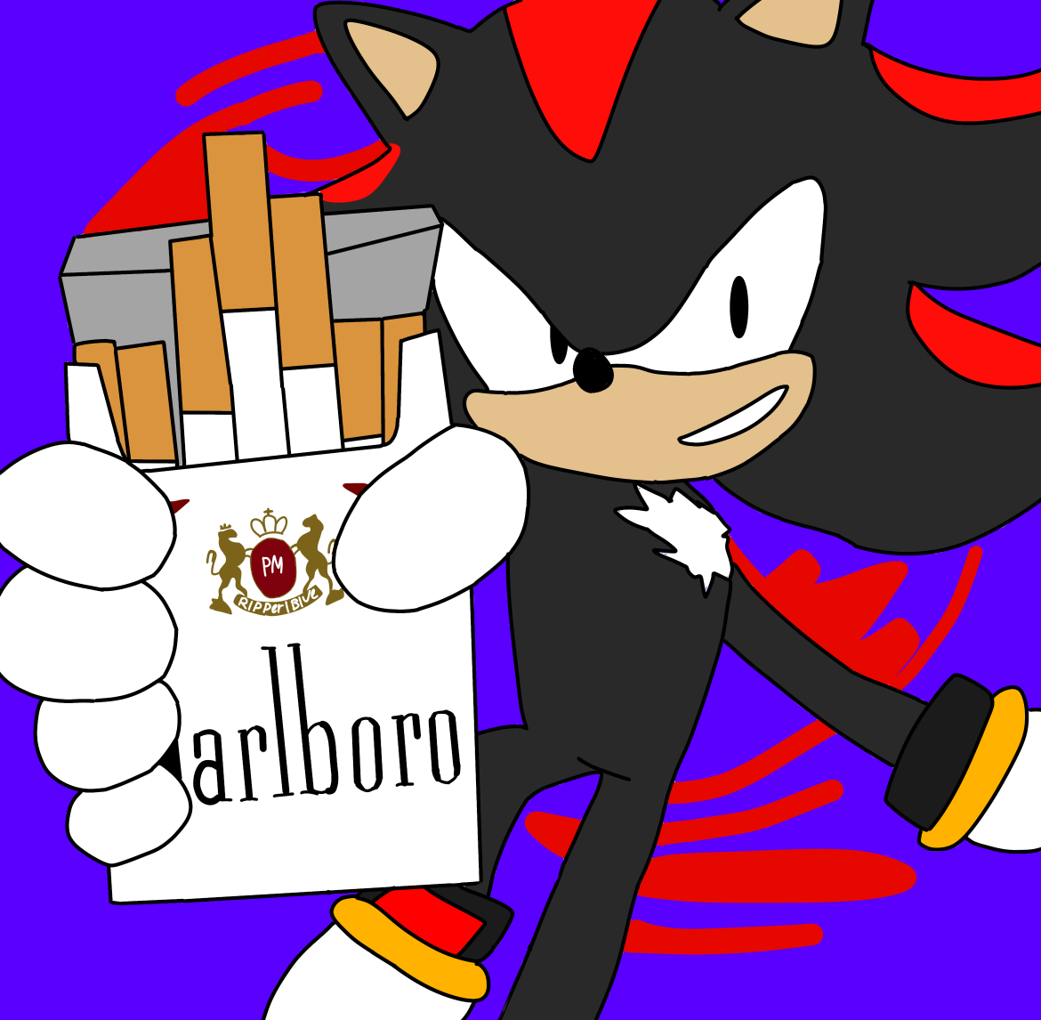 Shadow Cigarette hehe - ibisPaint