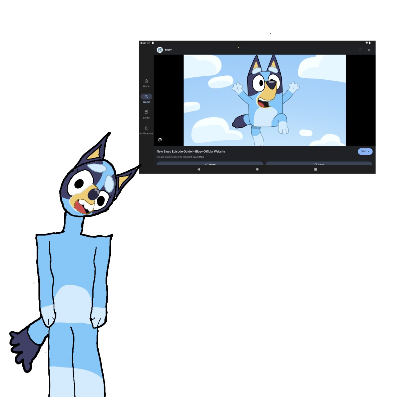 bluey - ibisPaint