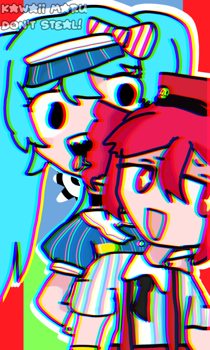 mesmerizer miku and teto - ibisPaint