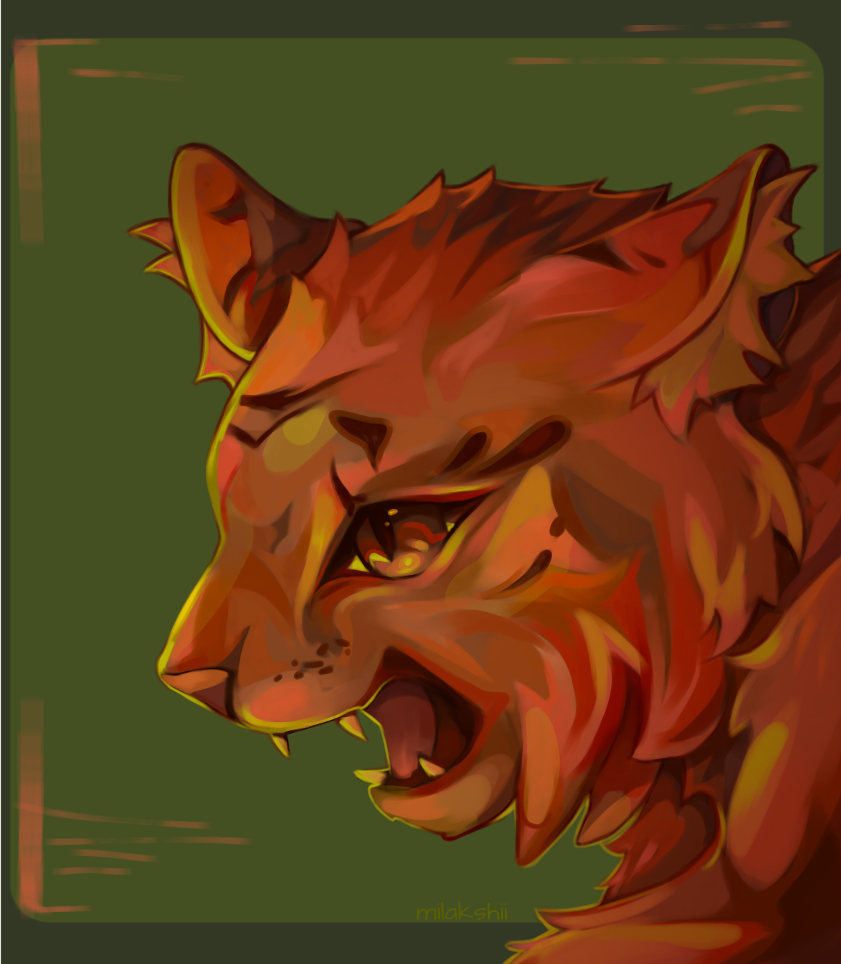 Tiger - ibisPaint