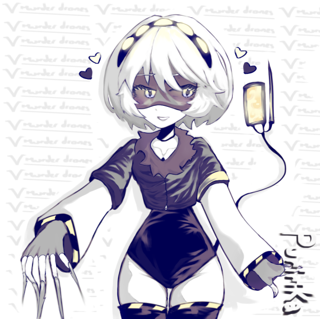 V murder drones (๑˃̵ᴗ˂̵) - ibisPaint