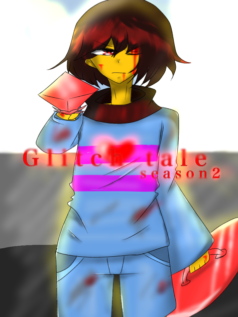 Glitch tale frisk - ibisPaint