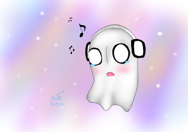 Napstablook - ibisPaint
