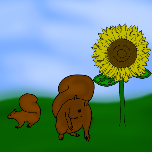 Squirrels - ibisPaint