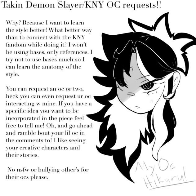 Takin’ KNY OC Requests! - ibisPaint