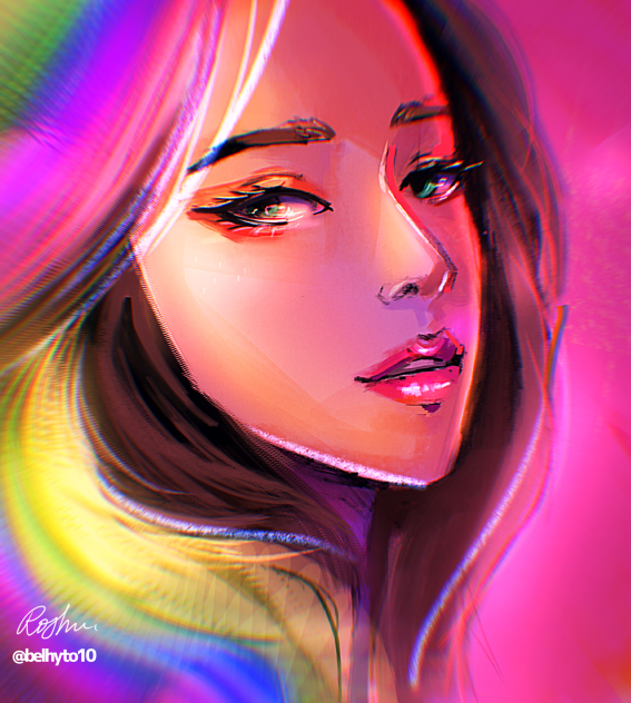 Purple kiss Yuki Fanart - ibisPaint