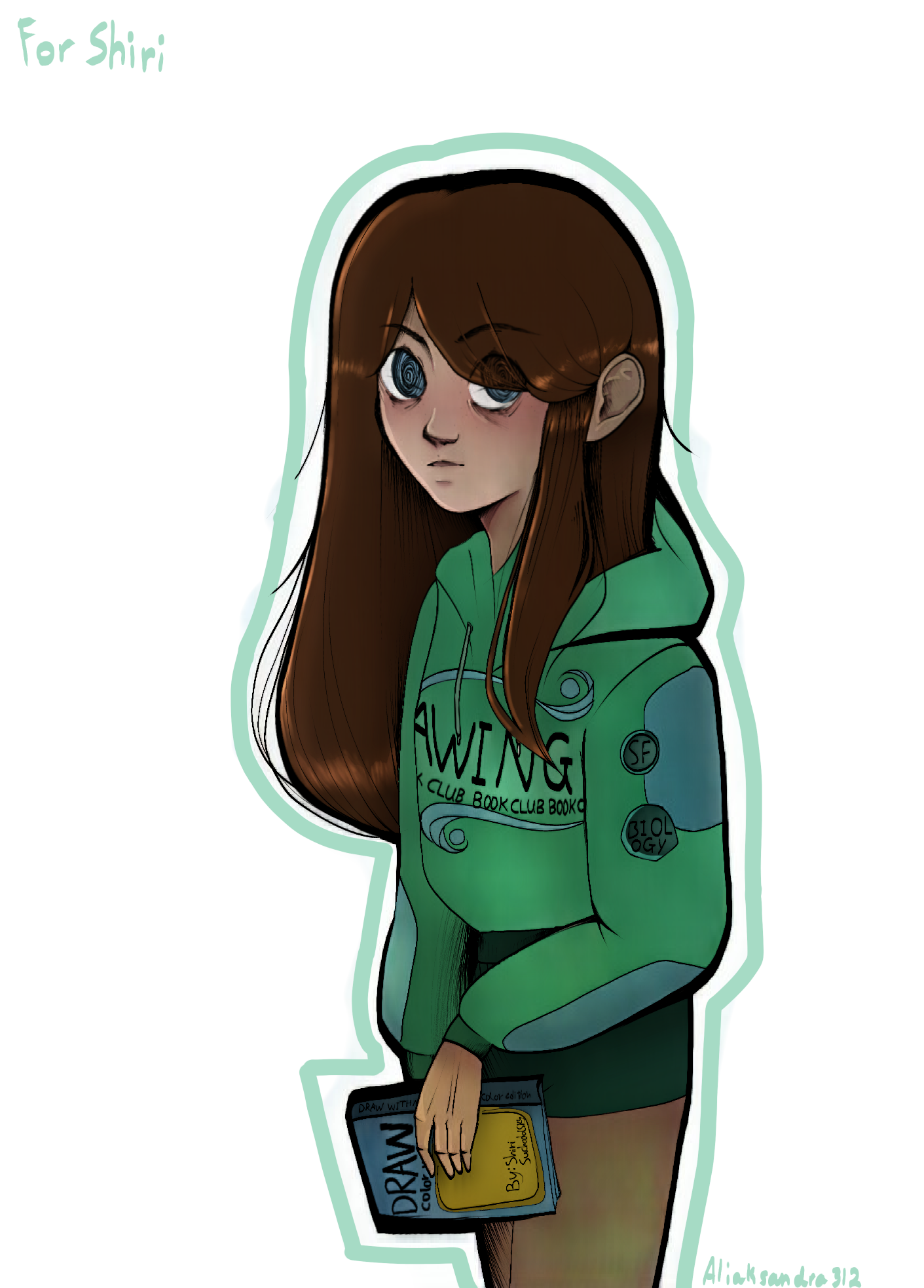 Coloring Shiri’s Lineart - ibisPaint