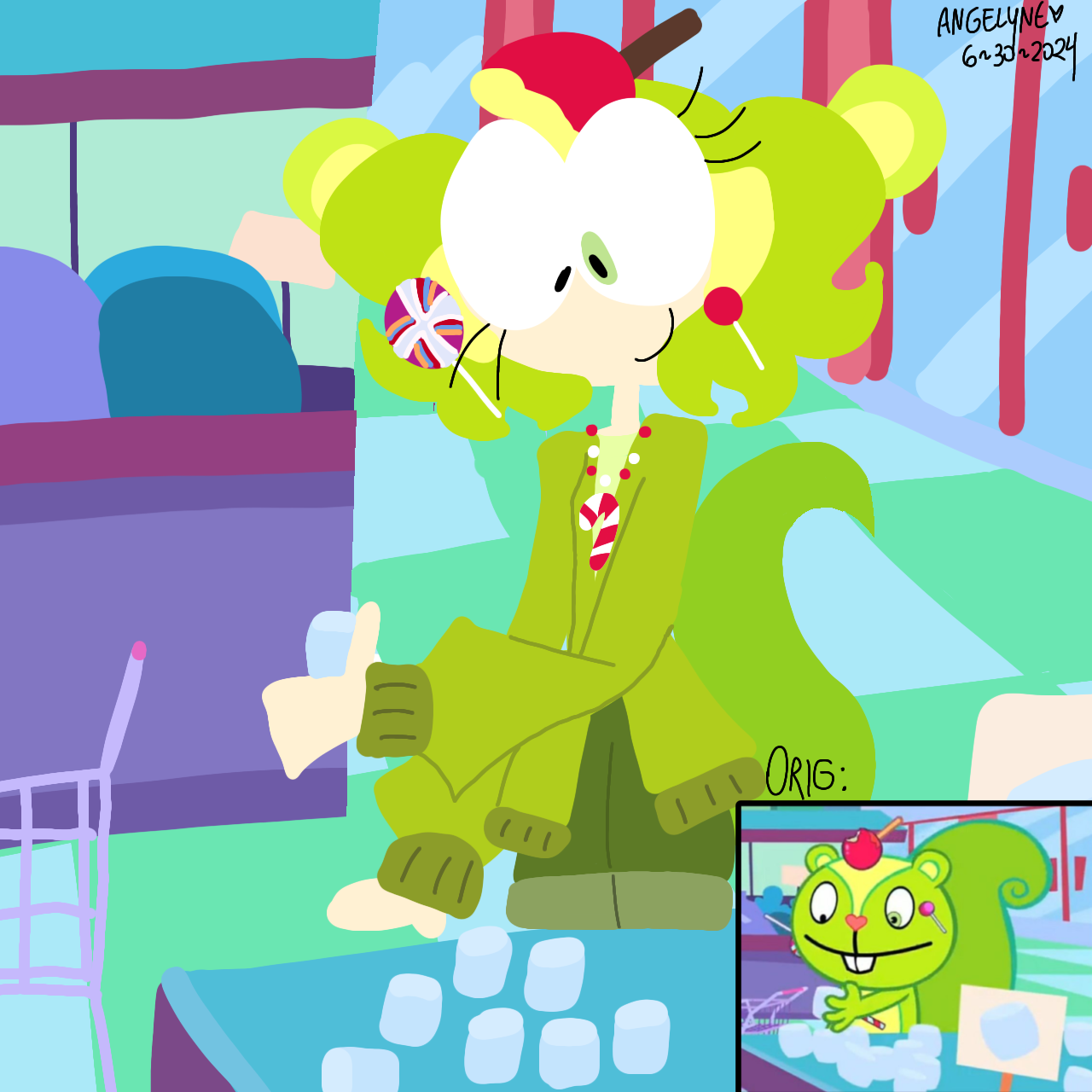 htf screenshot recreation #2 - ibisPaint