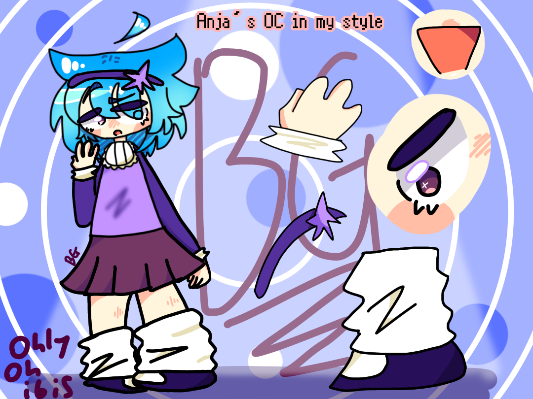 Anja in my style - ibisPaint