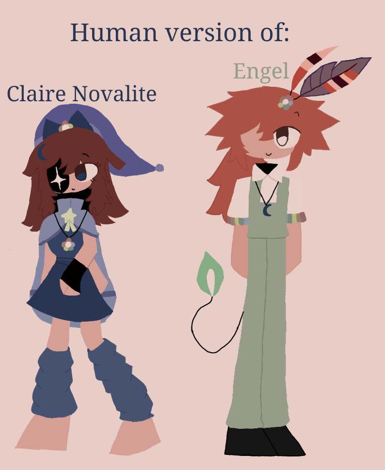 humans version of enclaire!(dw au) - ibisPaint