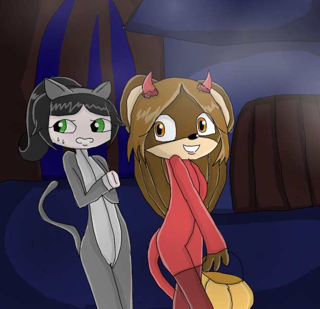 into the haunted place - ibisPaint