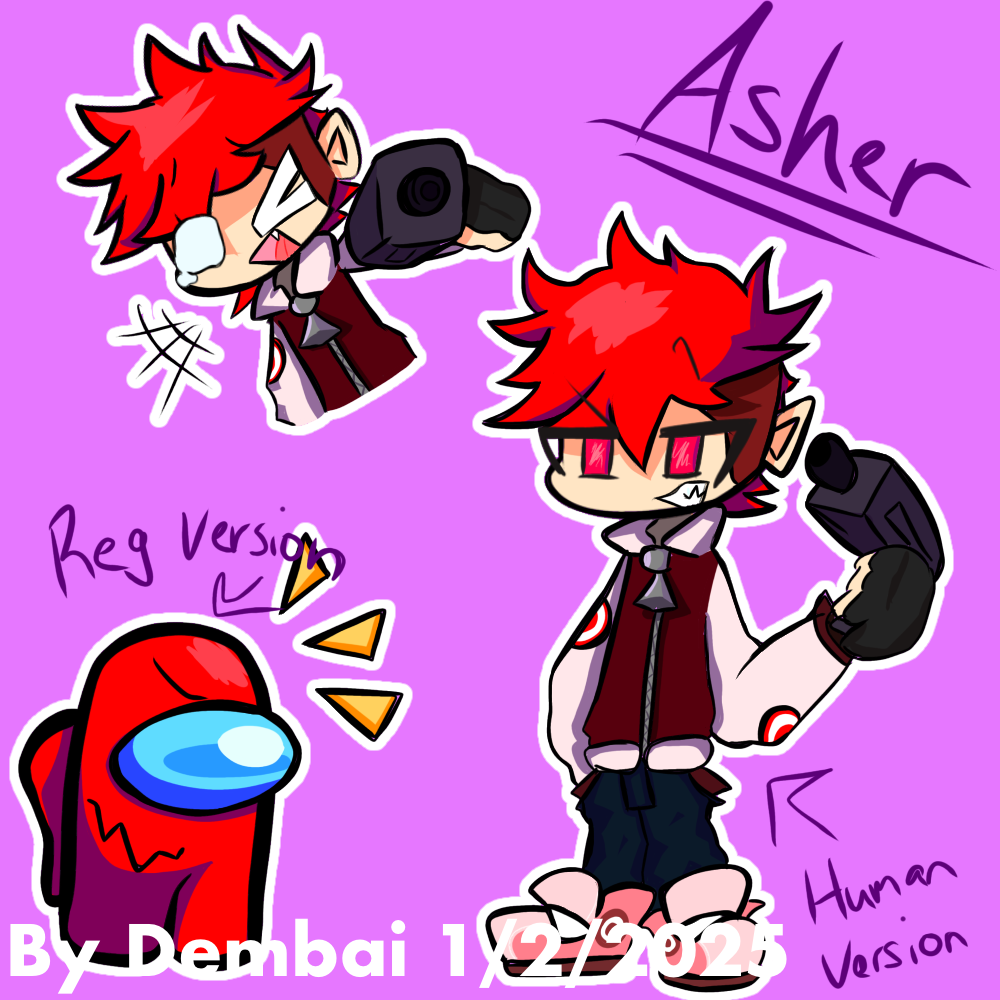 Red Imposter Humanized - ibisPaint