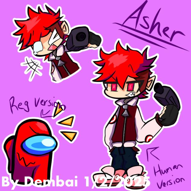 Red Imposter Humanized - ibisPaint