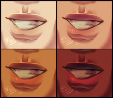 lips practice - ibisPaint