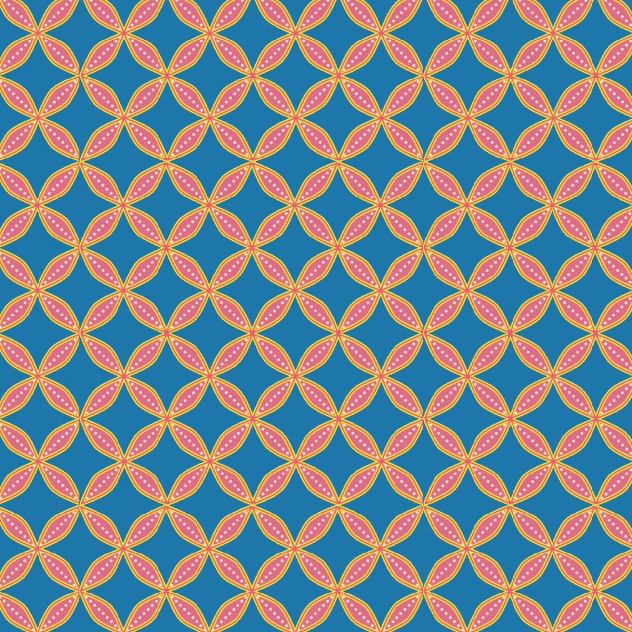 Pattern Batik Kawung 6 - ibisPaint