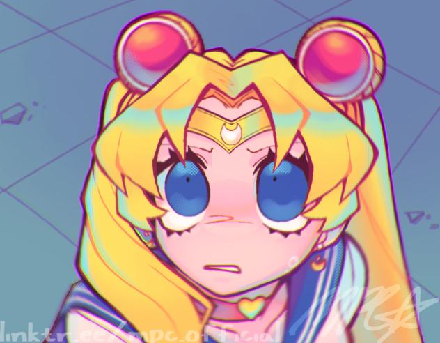 silly sailor moon redraw - ibisPaint