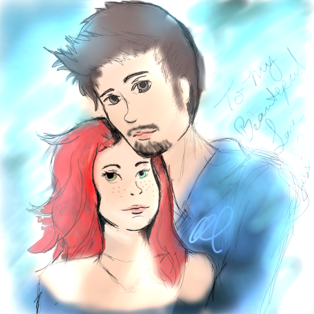 to my beautiful love! - ibisPaint