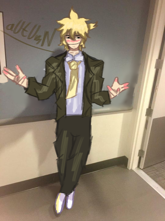 Len has the unspoken rizz - ibisPaint