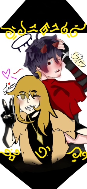 thunder and victor's collab💕~ - ibisPaint