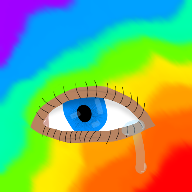 Crying eye 👁 - ibisPaint