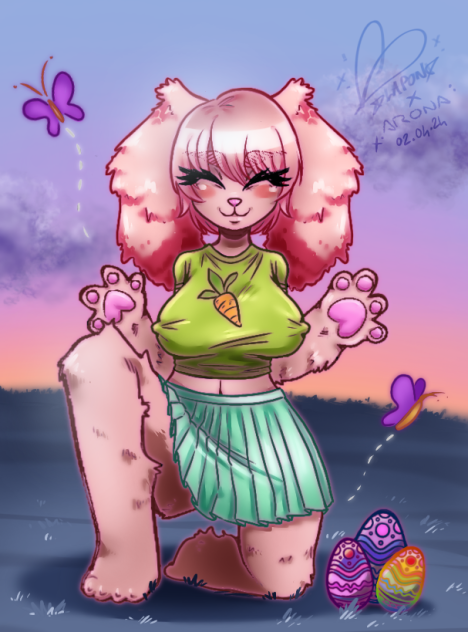 Easter Bunny_2024 - ibisPaint