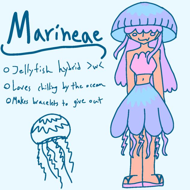 jellyfish girl... - ibisPaint