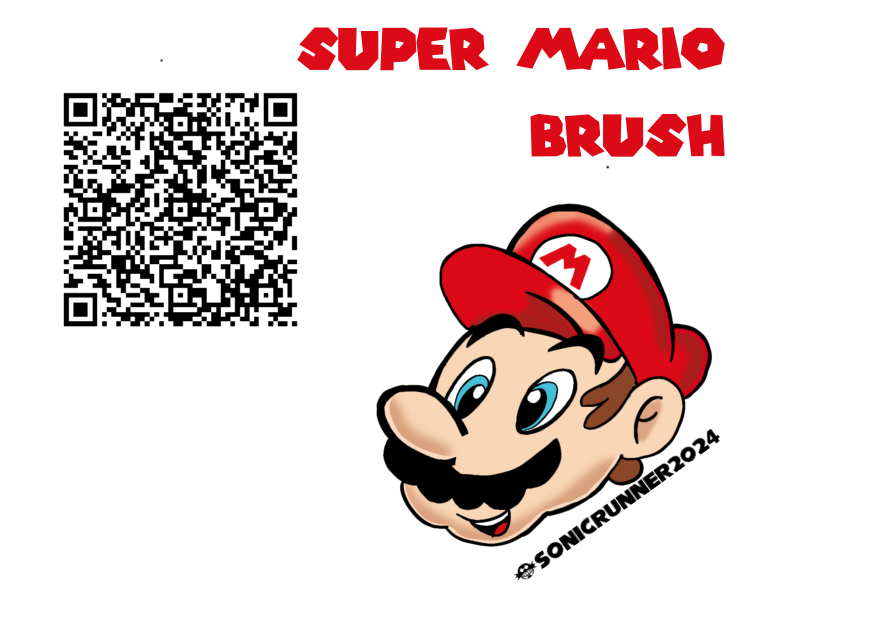 Super Mario Brush - ibisPaint